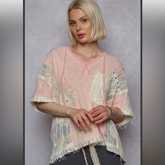 POL | Tops | 3 1 Left Pol V Neck Hooded Top | Poshmark